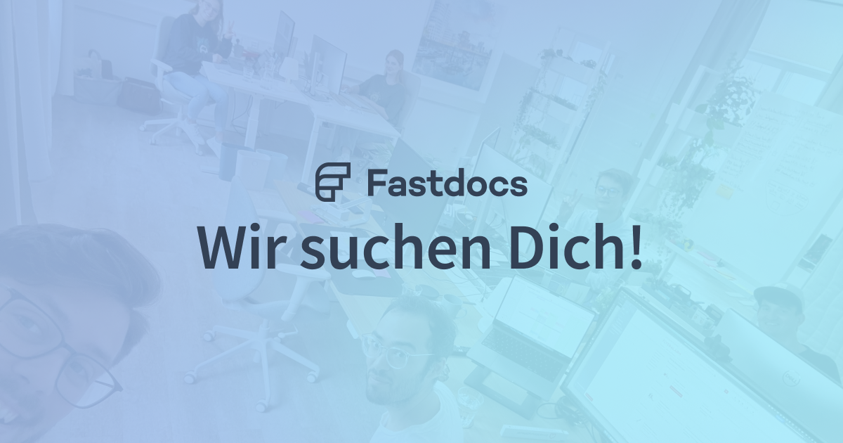 Offene Jobs bei Fastdocs